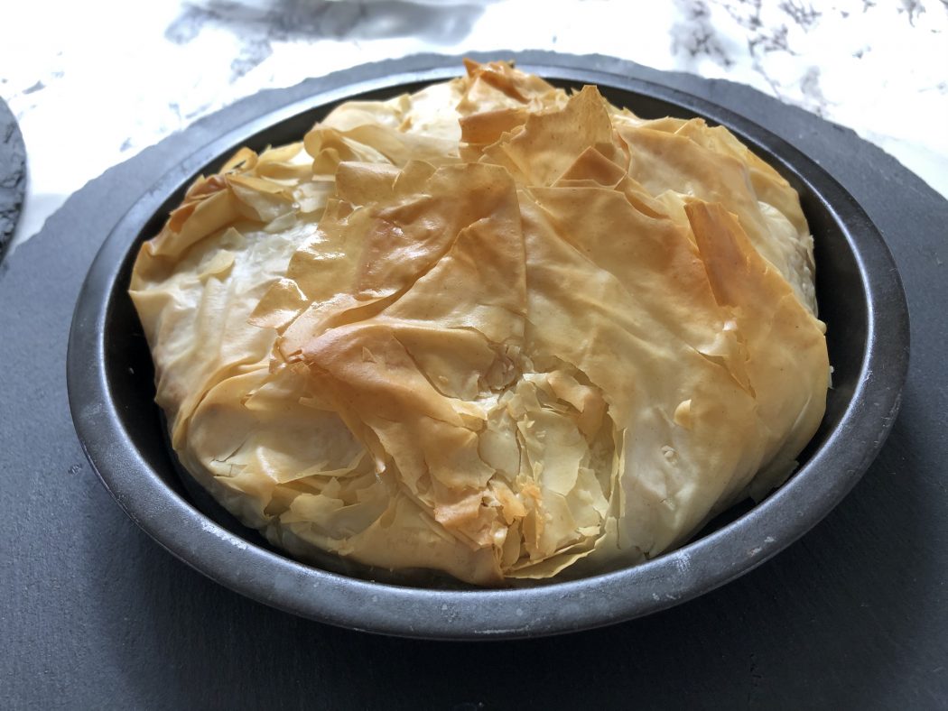 Easy Filo Spinach Pie - Marissa's Recipes & Ideas